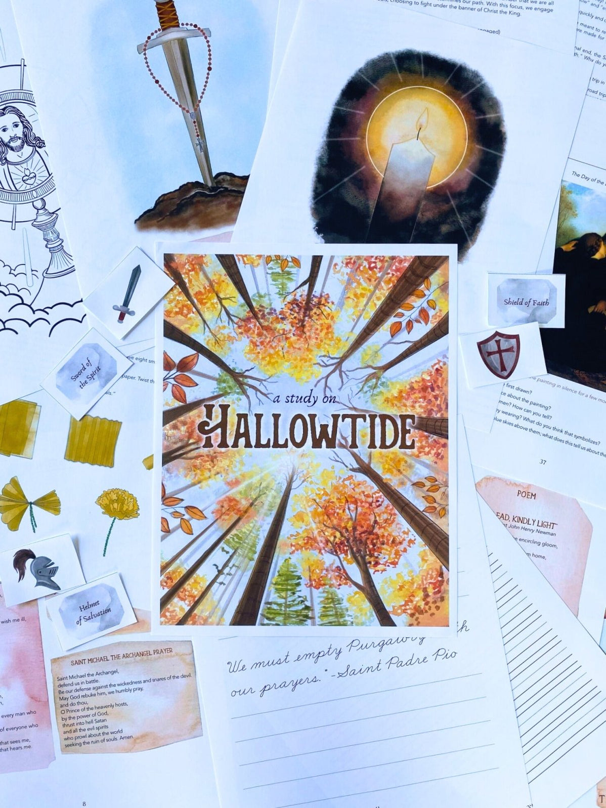 Catholic Study on Hallowtide for Kids– Into the Deep