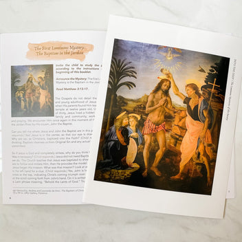 Picture Study BUNDLE | The Mysteries of the Rosary – Into the Deep