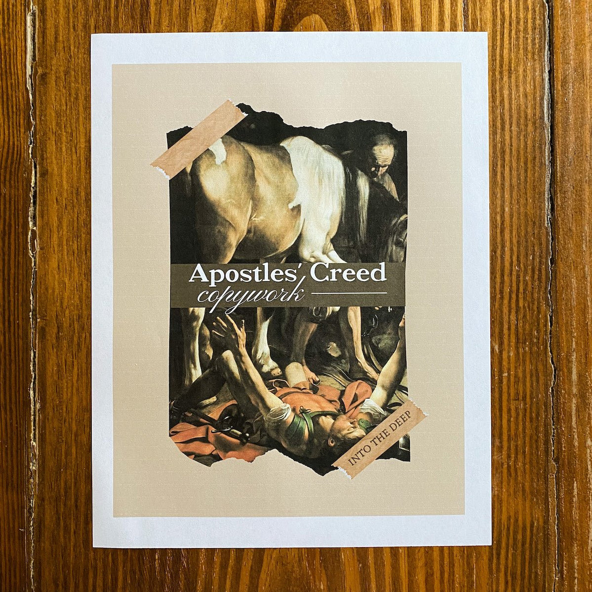 The Apostles' Creed Catholic Copywork | Digital Download – Into the Deep